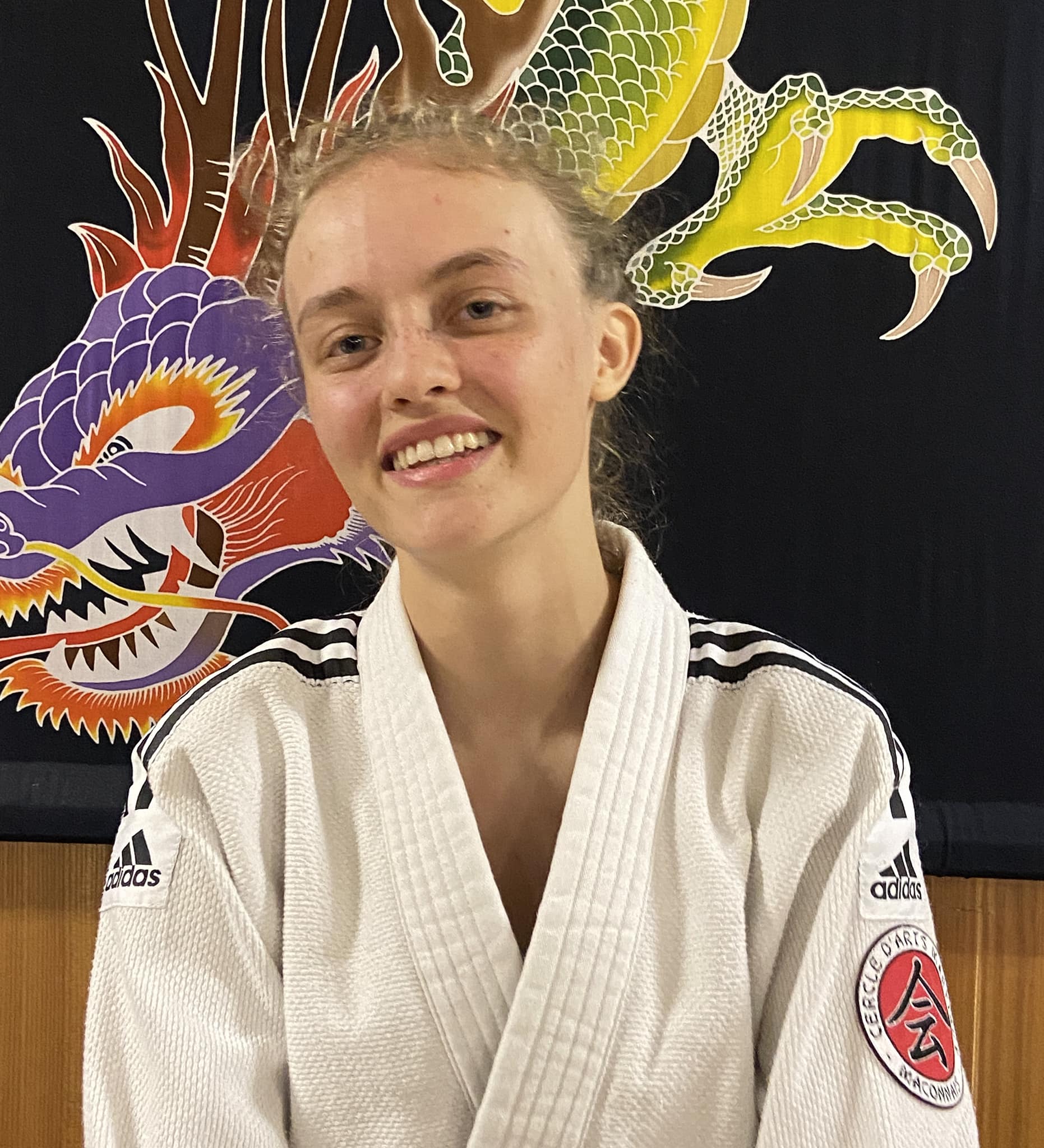 Ceinture Bleue pour Clémence Langlet. - Cercle d'Arts Martiaux ...